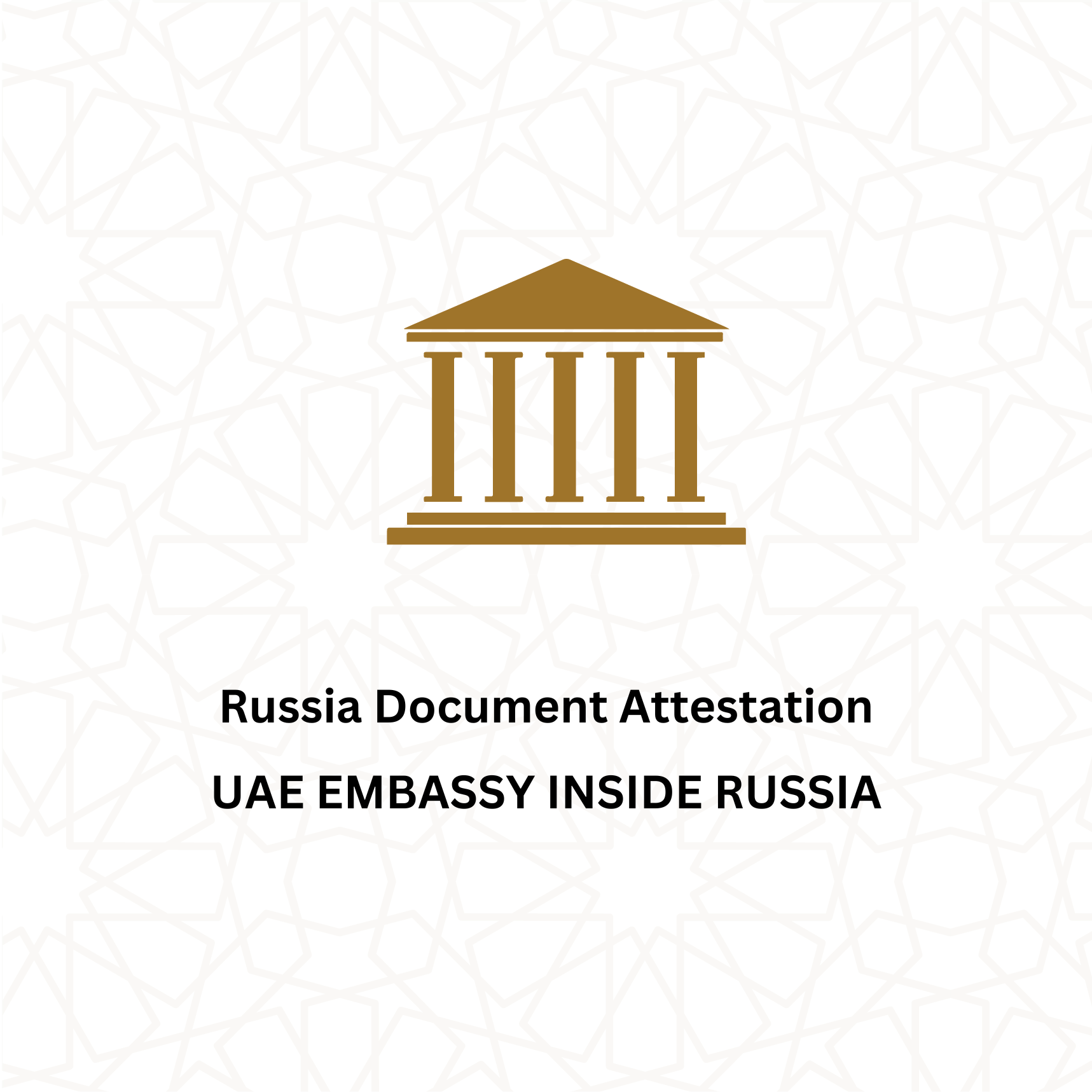 Russia Document Attestation – Self Tasheel